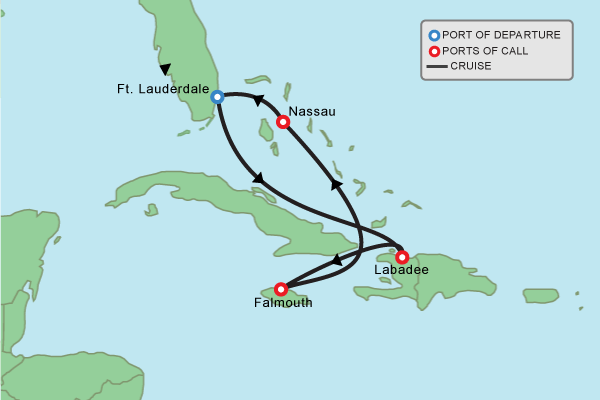Labadee Map