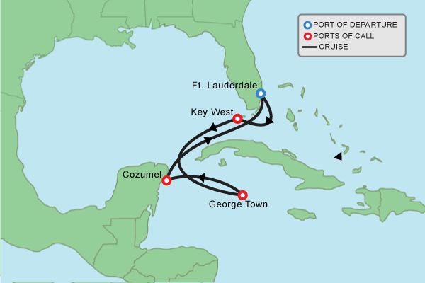 6 Night Grand Cayman Mexico & Key West on Celebrity Silhouette ...